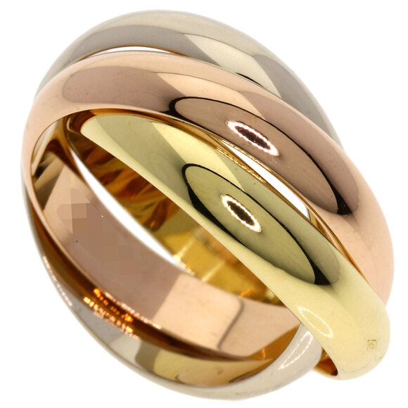 Cartier | Jewelry | Cartier Authentic 8k Gold Trinity Ring 51 | Poshmark